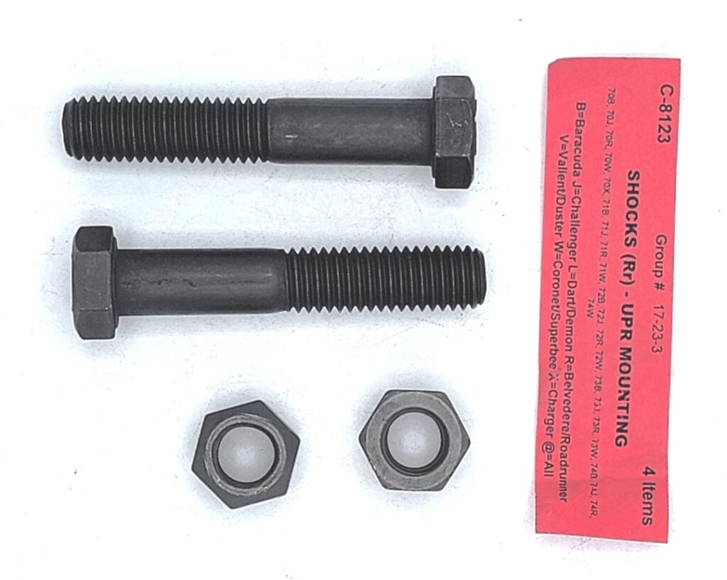 Rear Upper Shock mount fasteners E-body – The Mopar Shop
